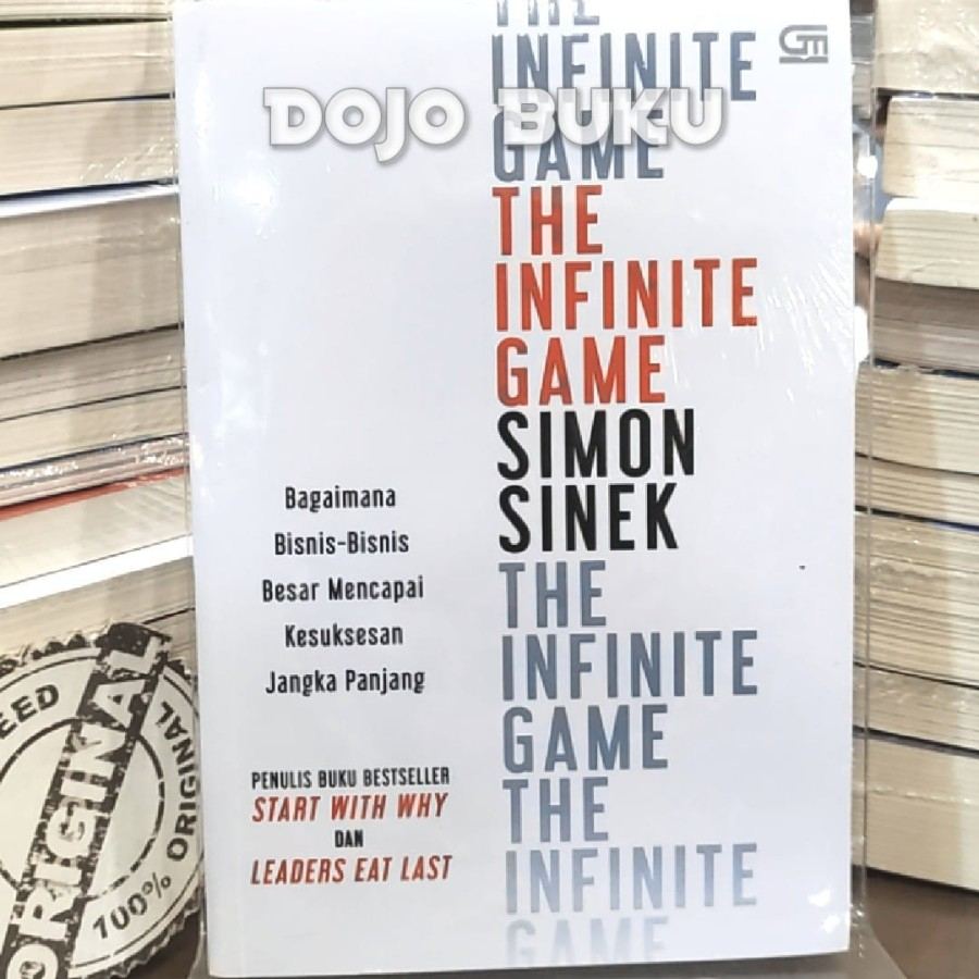หนังสือ The Infinite Game Book How Big Business Achieves Success ...