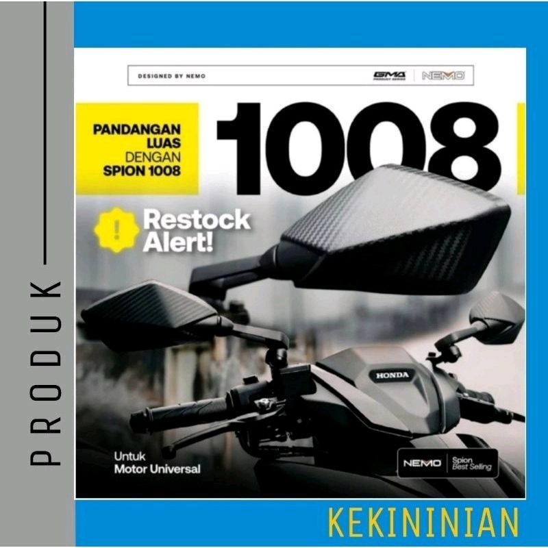กระจกมองหลัง Ducati Nemo 1007 1008 PCX ADV Vario Nmax Aerox Universal รถจักรยานยนต์อื่นๆ ...