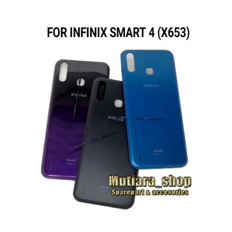 ประตูหลัง / ฝาหลัง INFINIX SMART 4 (X653) | ฝาครอบ Infinix SMART 4 REAR ...