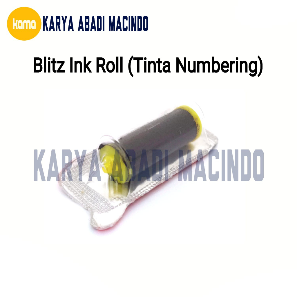 Blitz NUMBERING ROLL INK/ BLITZ RE-INK ROLL NUMBERING INK | Shopee Thailand