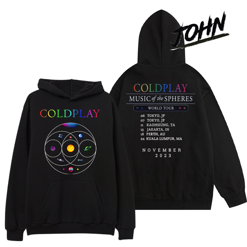 Coldplay Band Music Of The Speheres Jacket Hoodie | Shopee Thailand