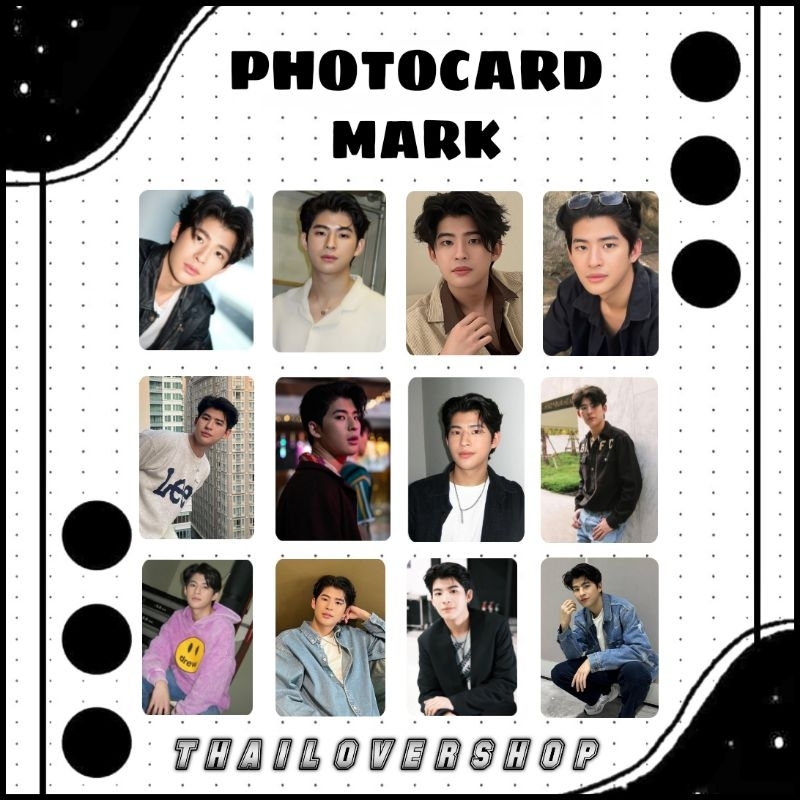 Photocard MARK PAKIN RAIKATOPEN THAI ACTOR PC GMM BOY | Shopee Thailand