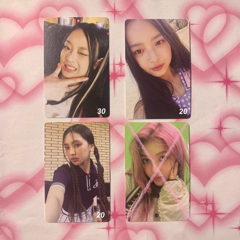 Newjeans hanni hyein pc bluebook weverse | Shopee Thailand