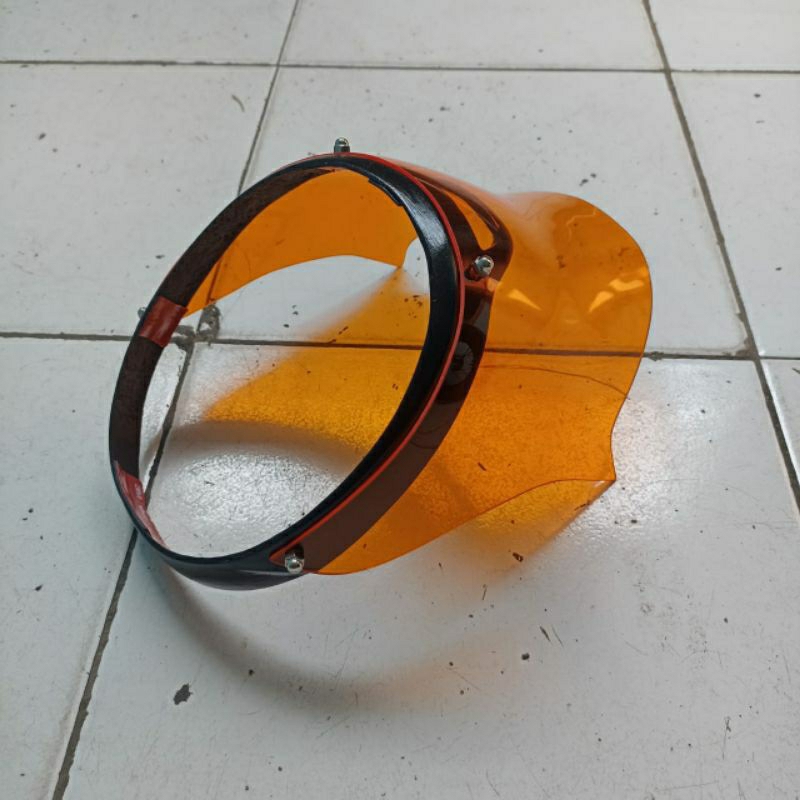 อุปกรณ์เสริม Visor Cover ไฟหน้ารถจักรยานยนต์ Yahama Fazzio/Windshield ...