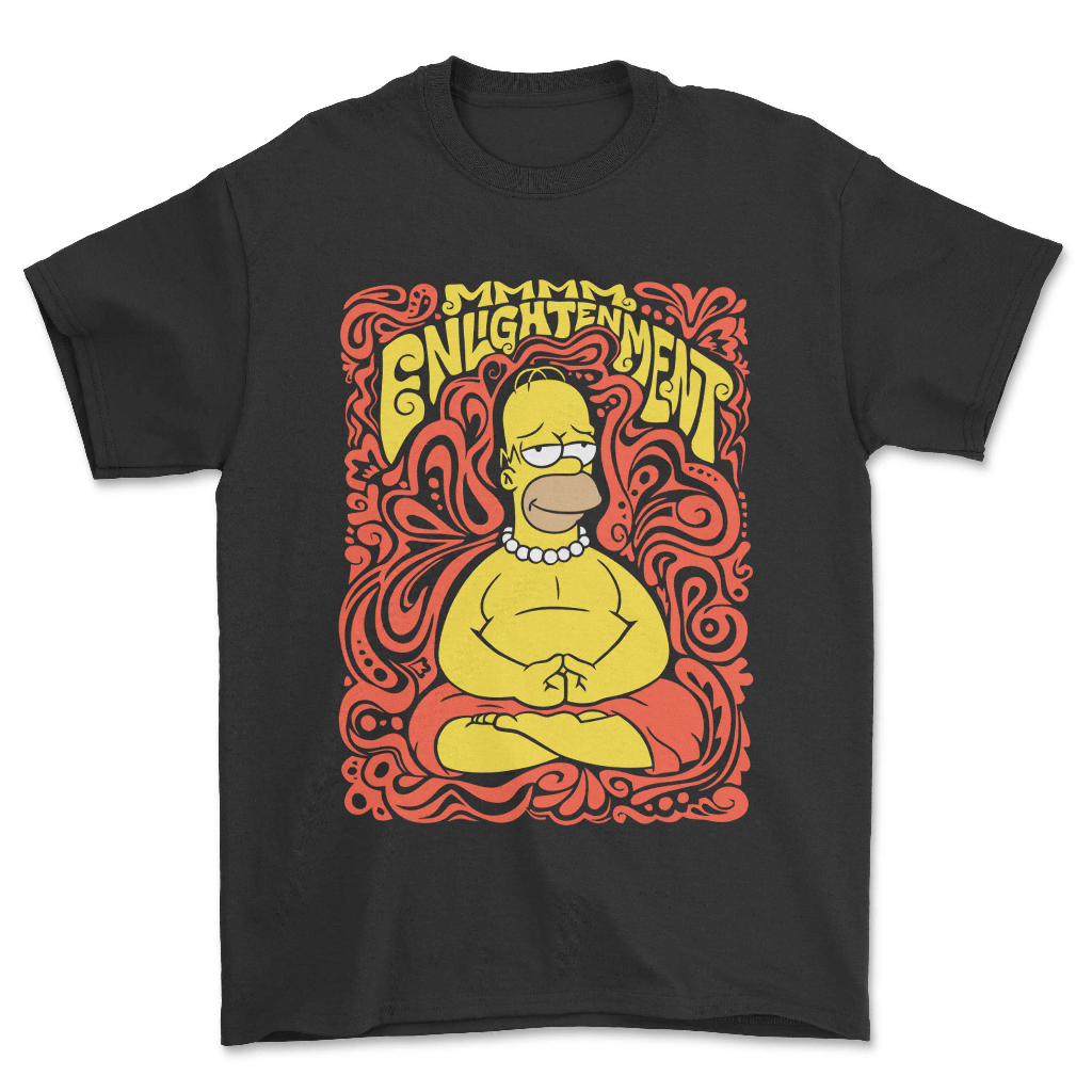 เสื้อยืด พิมพ์ลาย The SIMPSONS HOMER PEACE MAKER | Shopee Thailand