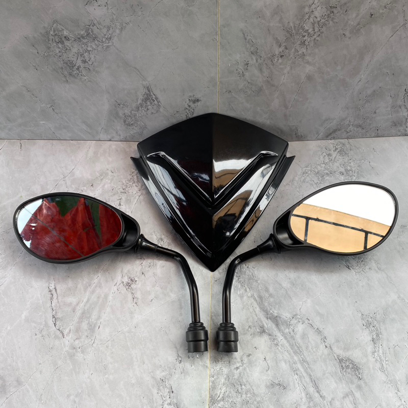 X1 คาร์บอนวงเล็บและ PNP VISOR สําหรับ MIO SOUL คาร์บอน MOTORCYCLE MIO ...