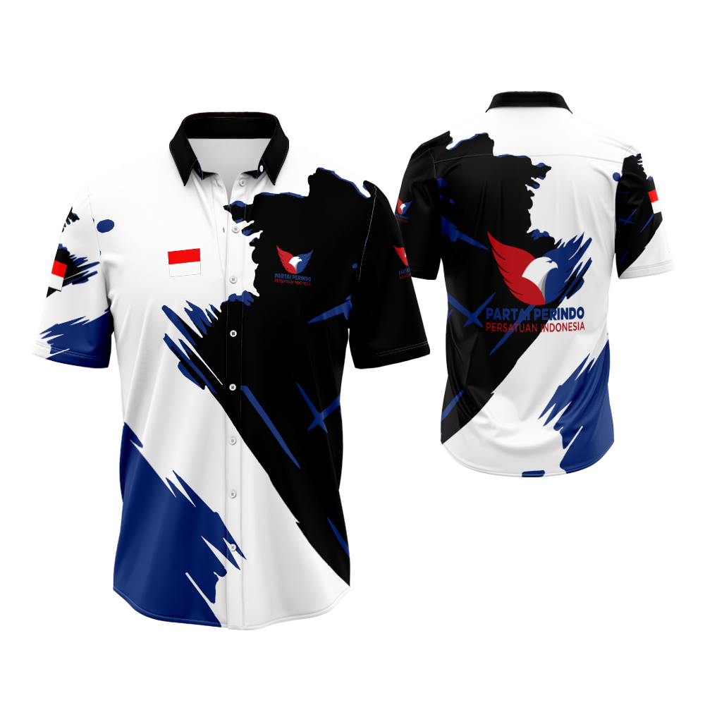Kemeja ขายพิมพ์ Perindo Election 2024 Party Shirts | Shopee Thailand