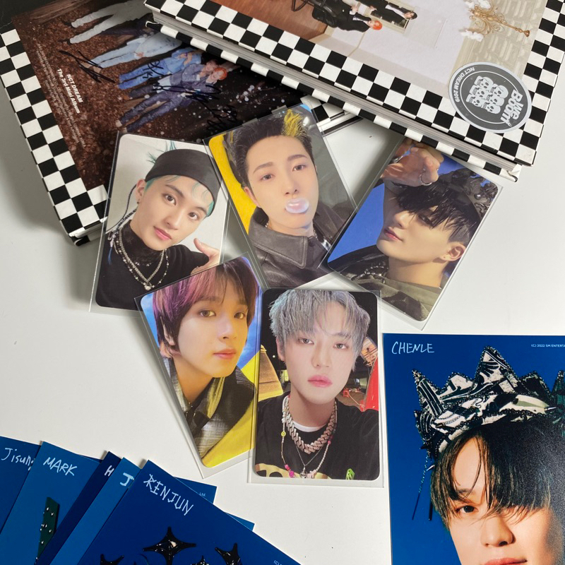 Nct DREAM BEATBOX 4x6 โฟโต้การ์ด โฟโต้การ์ด ครบชุด PC MARK RENJUN JENO ...