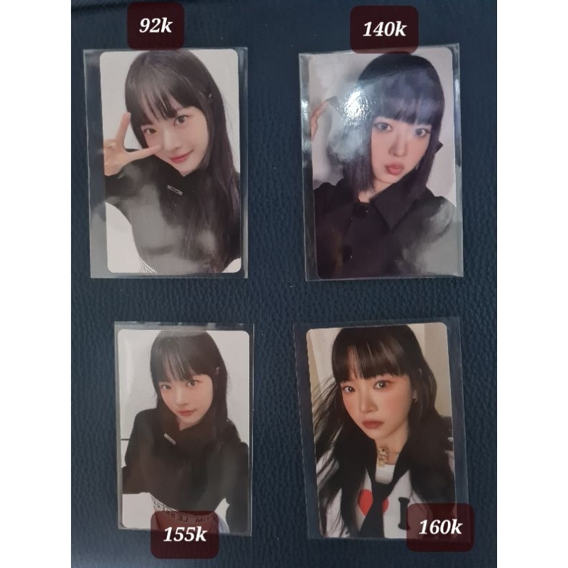 โฟโต้การ์ด POB benefit Le Sserafim Unforgiven eunchae m2u m2 sw pws ...