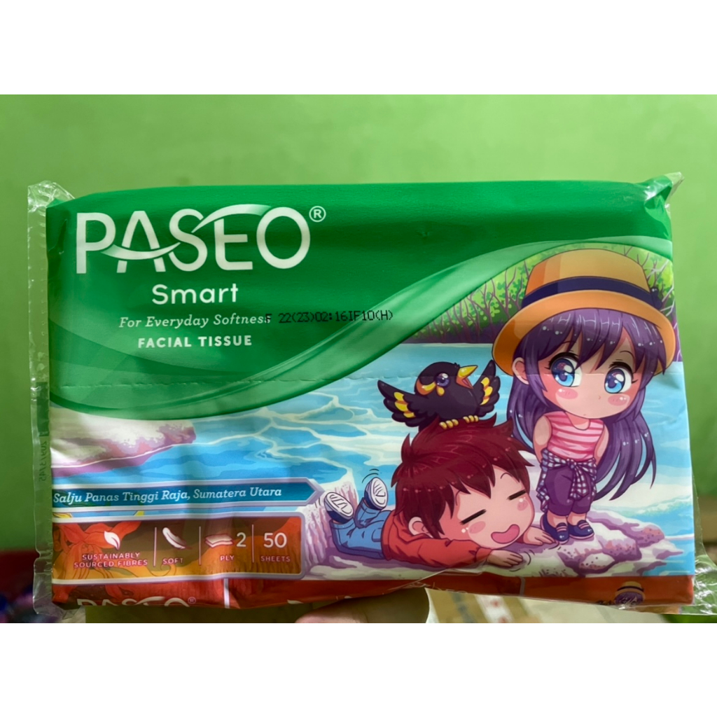 แผ่นทิชชู่ Paseo Smart Travel 50 แผ่น | Shopee Thailand