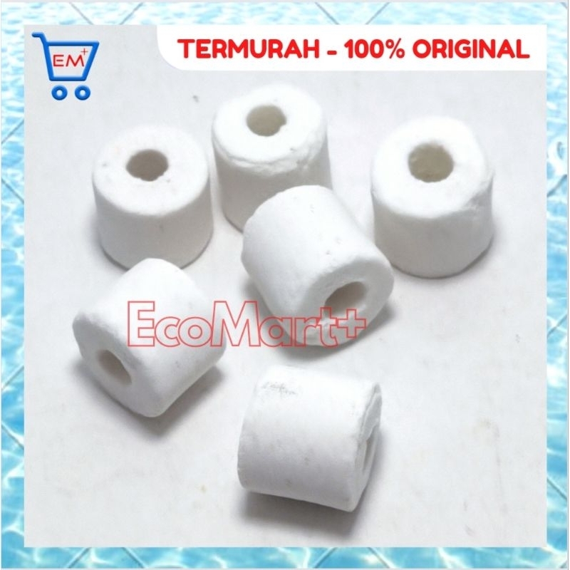 MEDIA FILTER - BIO RING BIORING (CERAMIC RING) - ราคาต่อ 100 กรัม ...