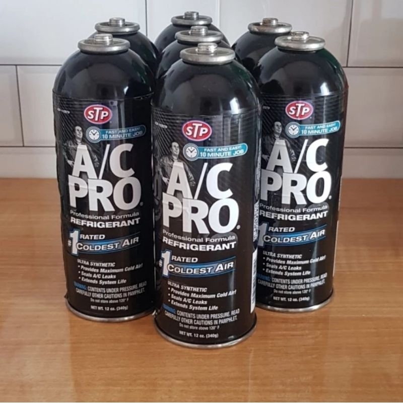 Stp A/C AC PRO รีฟิลตู้เย็น ด้านหน้า R-134A R134A | Shopee Thailand
