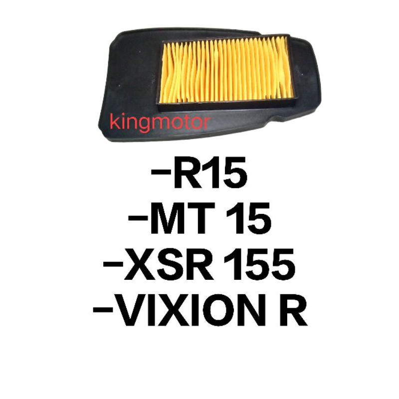 YAMAHA R15 NEW MT 15 XSR 155 VISION R SUPER QUALITY ไส้กรองอากาศ ...