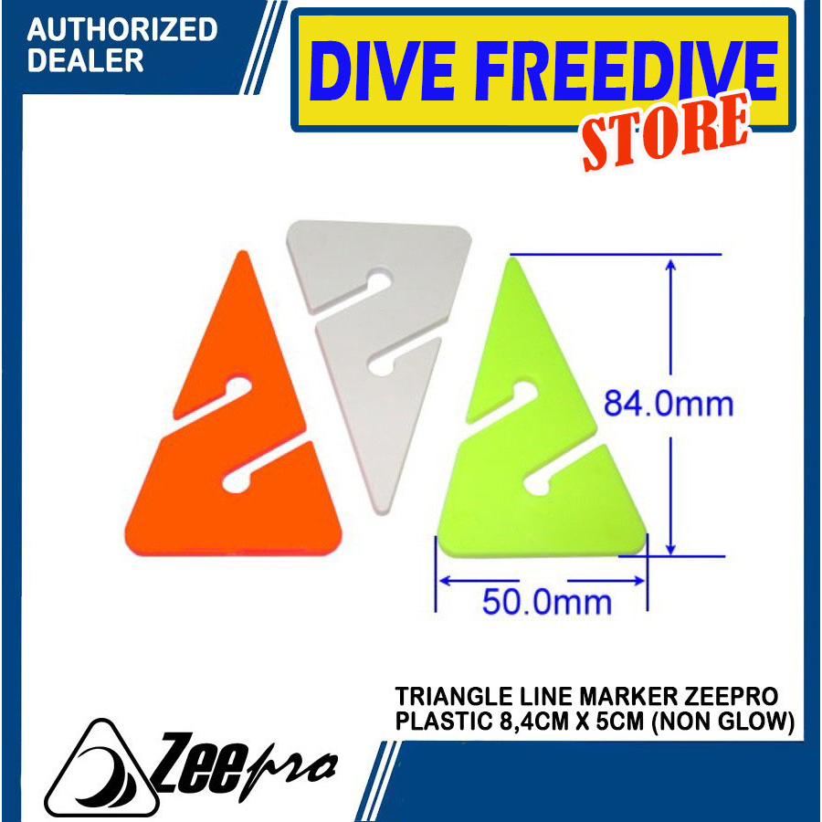 Line Marker Zeepro Arrow อุปกรณ์เสริมสามเหลี่ยมพลาสติกดําน้ําดําน้ําดํา ...