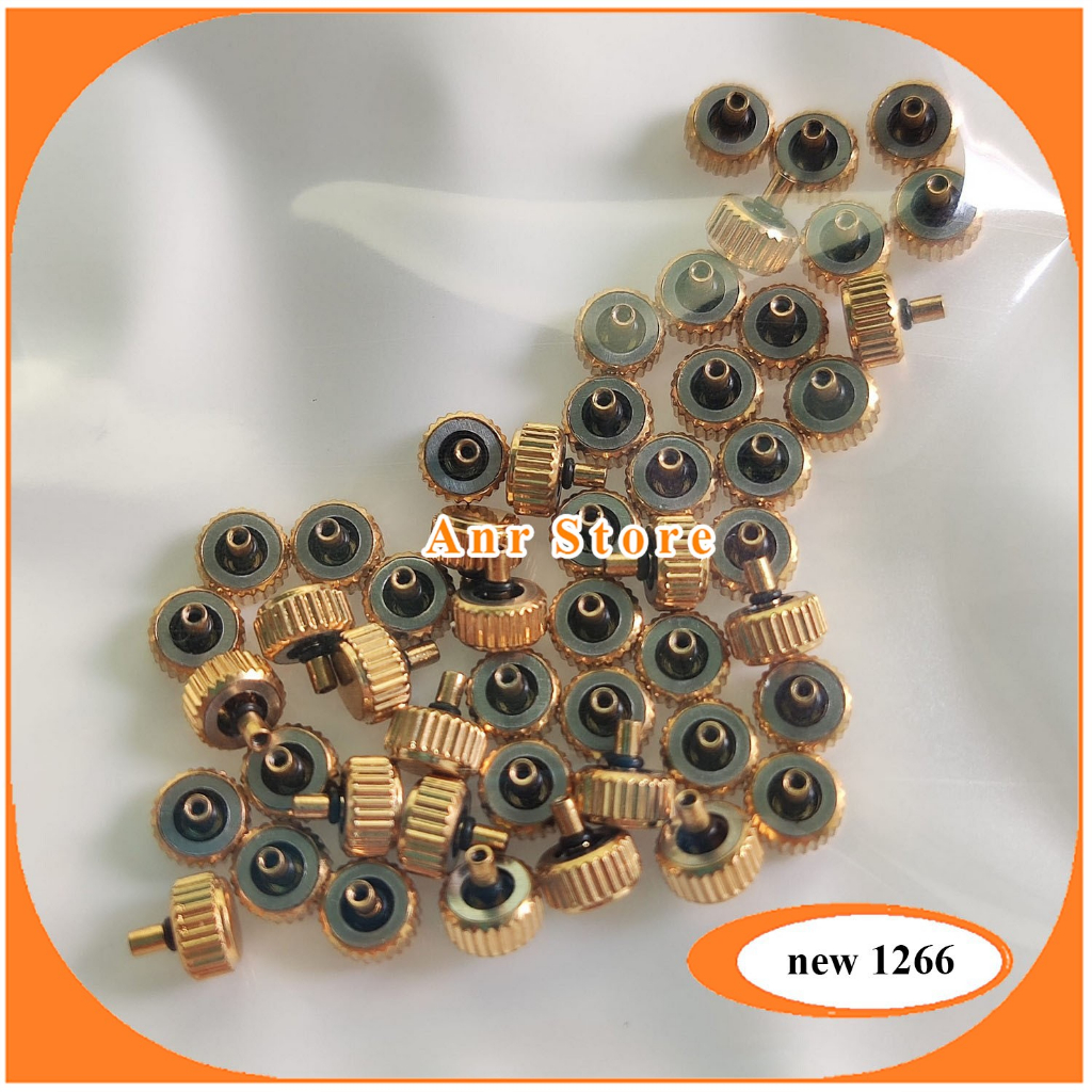 Crwon GOLD WATCH KNOB WATCH ROUND WATCH SERVICE TOOLS | Shopee Thailand
