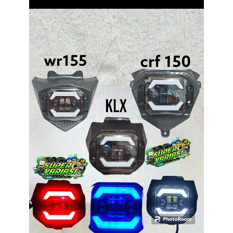 Daymaker klx 150 crf 150 wr 155 หัวโคมไฟ daymaker klx crf wr 155 led ไฟ ...