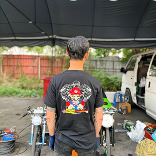 Original RANGSIT X BOM RANGSIT เสื้อยืดฟรีสติกเกอร์ RACING เสื้อยืด ...