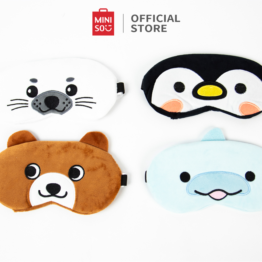 Mata Miniso Official Sleep Mask Unisex Patch หูแมวน่ารัก Eye Mask ...