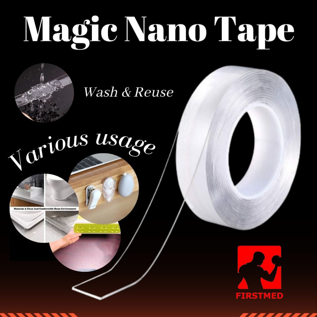 เทปนาโน/double NANO เทปฉนวน/เทปกด/เทปเชื่อมต่อท่อ/เทปคู่ NANO | Shopee ...