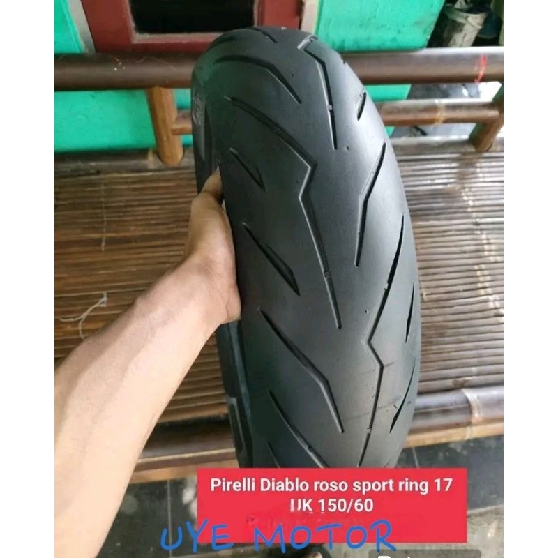 แหวนยาง FIRELLI DIABLO ROSSO 17 UK 150/60 | Shopee Thailand