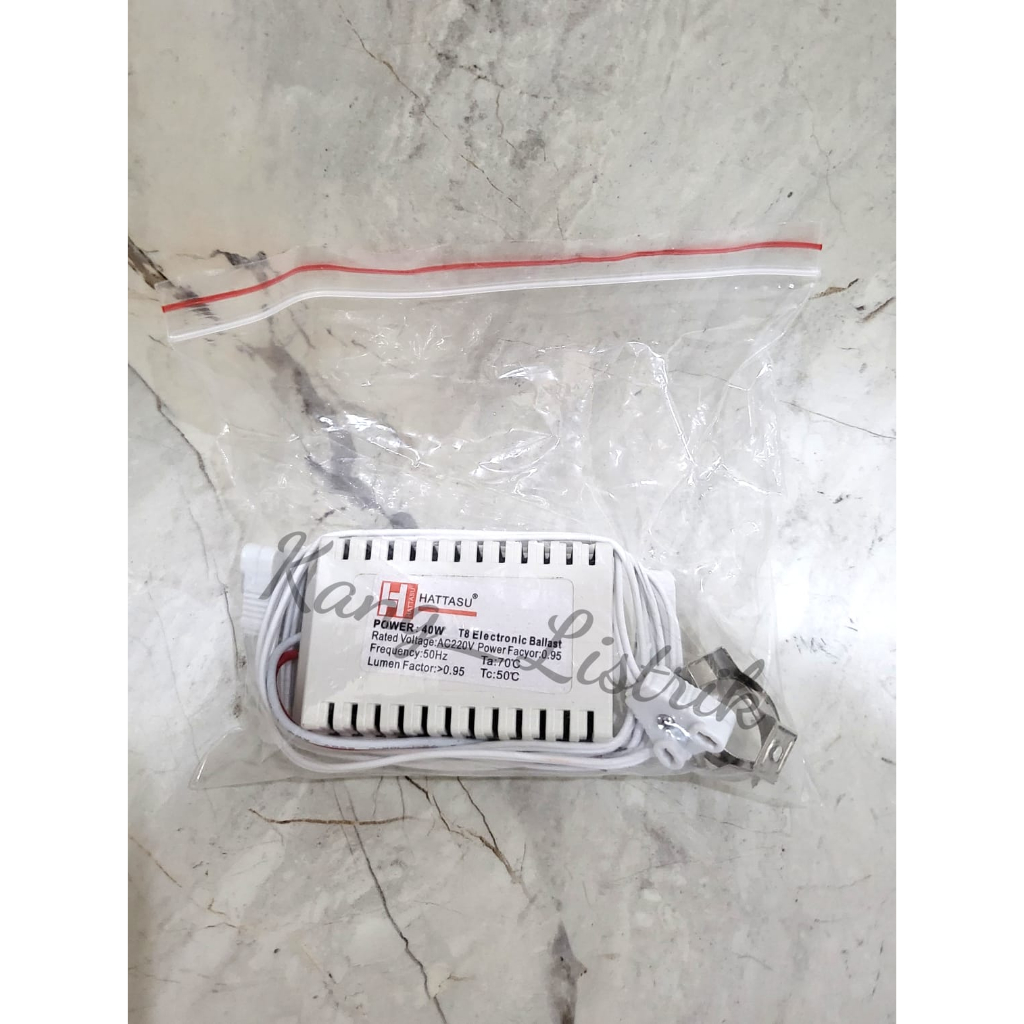บัลลาสต์ไฟฟ้า/สาย Balast อิเล็กทรอนิกส์/Balast+WINGLOCK 40W | Shopee ...