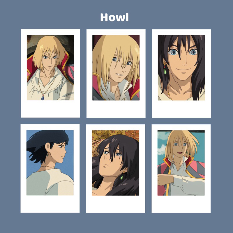 ปราสาทเคลื่อนไหวของ Polaroid Anime Howl Howl Full Tag Ghibli สตูดิโออะ ...
