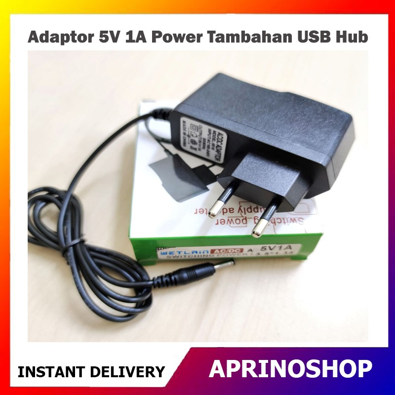 อะแดปเตอร์ฮับ USB 5V 1A 5 โวลต์ 1 แอมแปร์ | Shopee Thailand