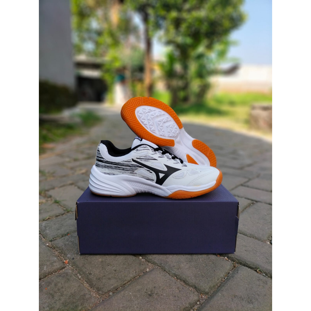 Mizuno SKY BLASTER 2 รองเท้าวอลเลย์บอลผู้ชายสีขาวใหม่ร่วมสมัย/ล่าสุด ...