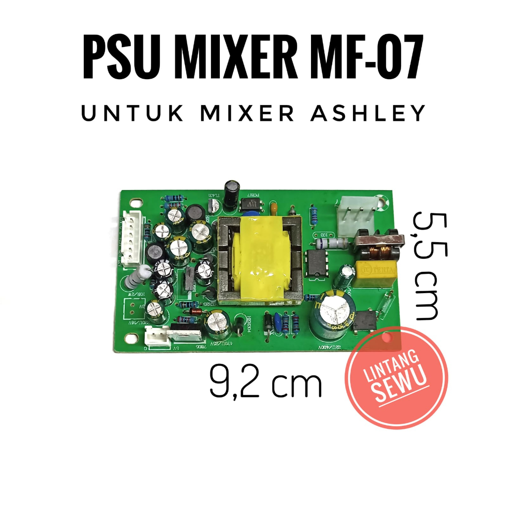 Psu MIXER POWER SUPPLY โมดูลเครื่องผสมเสียง MF-07 | Shopee Thailand