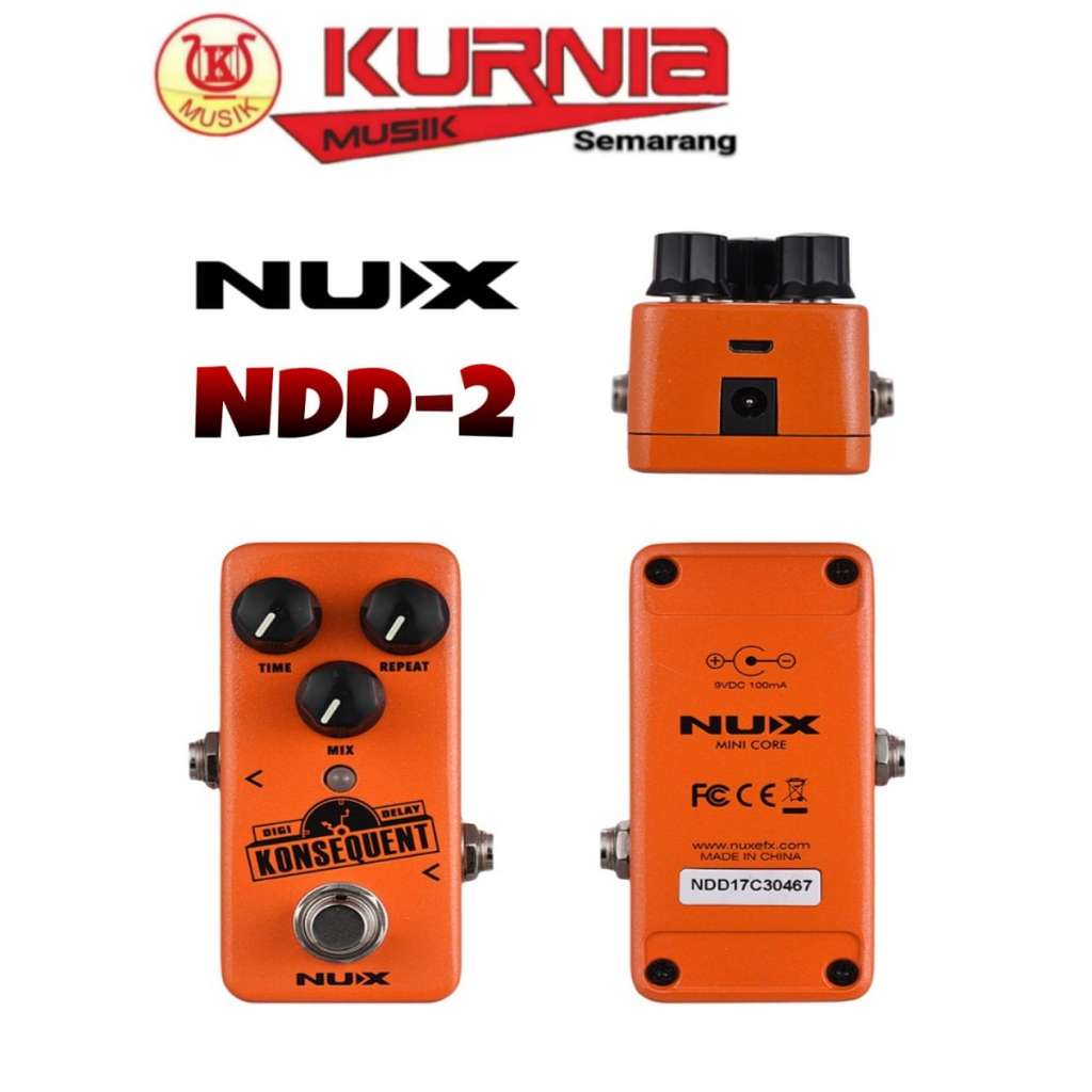 Nux NDD 2-NDD 2 Cone เอฟเฟคกีตาร์ ขนาดเล็ก | Shopee Thailand