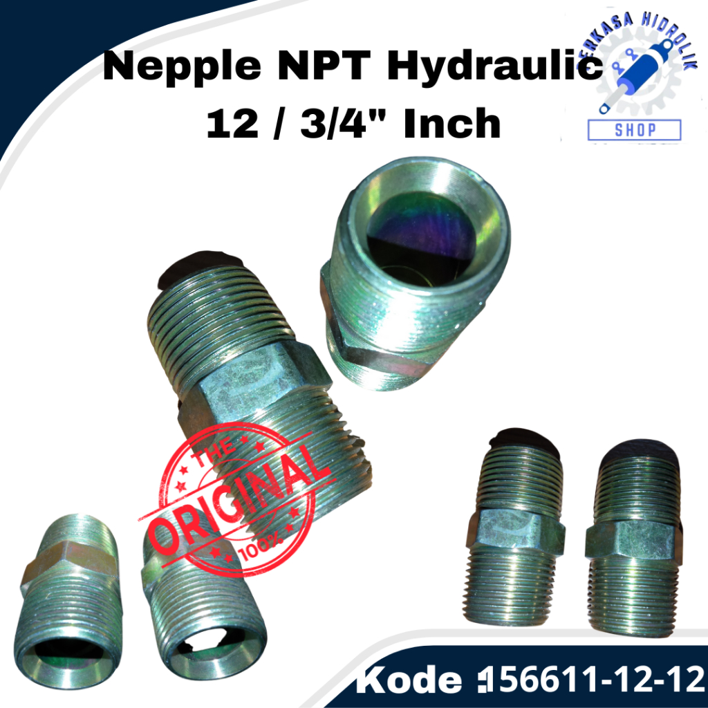ไฮดรอลิก Nepple NPT ขนาด 3/4" นิ้ว | Shopee Thailand