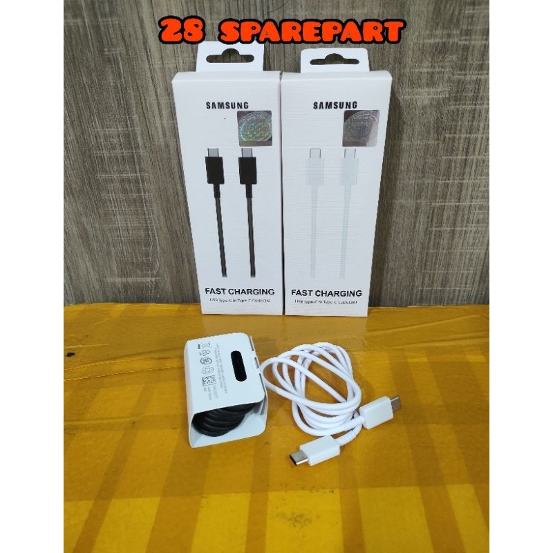 สายดาต้า/ชาร์จเร็ว SAMSUNG NOTE 10 USB TYPE C TO TYPE C (CABLE 3A) SAMSUNG ดั้งเดิม | Shopee ...