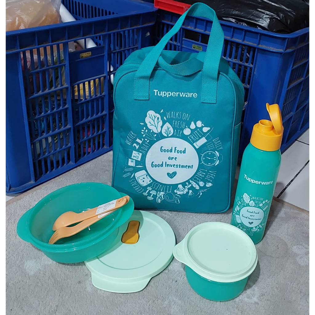 Go Green Lunch Set Tupperware | Shopee Thailand