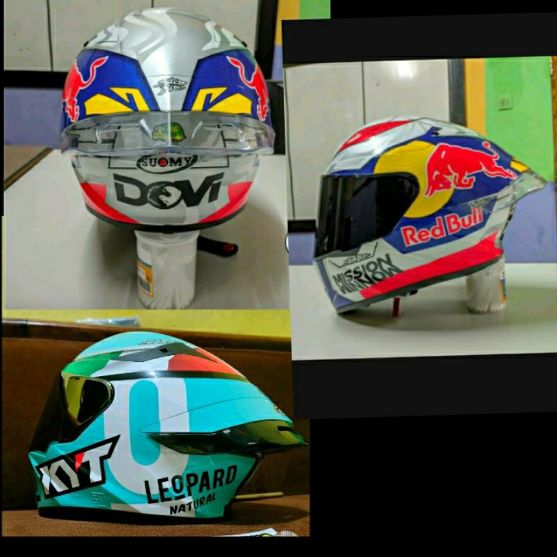 Kyt ttc สปอยเลอร์หมวกกันน็อค/3d kyt ttc สปอยเลอร์/3d kyt ttc | Shopee ...