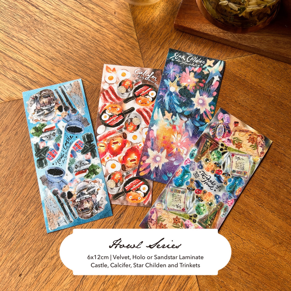 Ghibli Deco Sticker - ปราสาทย้ายของ Howl โดย Dailylouisbella | Shopee ...