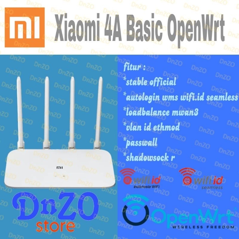 Mi4a เสาอากาศเราเตอร์ wifi 4 เสา 100mbps wms xiaomi r4ac router mi 4a ...