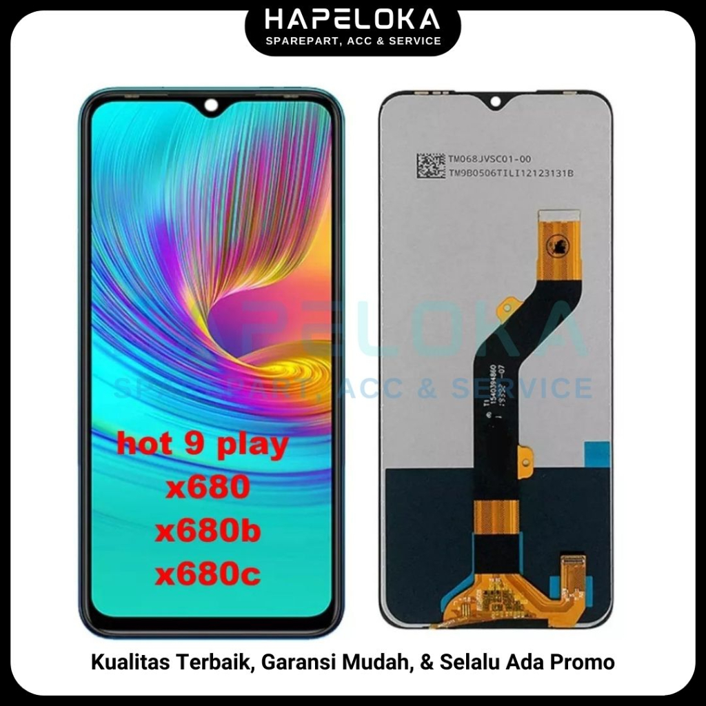 หน้าจอสัมผัส Lcd INFINIX HOT 9 PLAY X680 ORI COMPLETE | Shopee Thailand