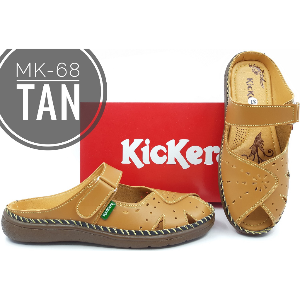 รองเท้าแตะผู้หญิง Slip On Kickers รหัส MK-68 | Shopee Thailand