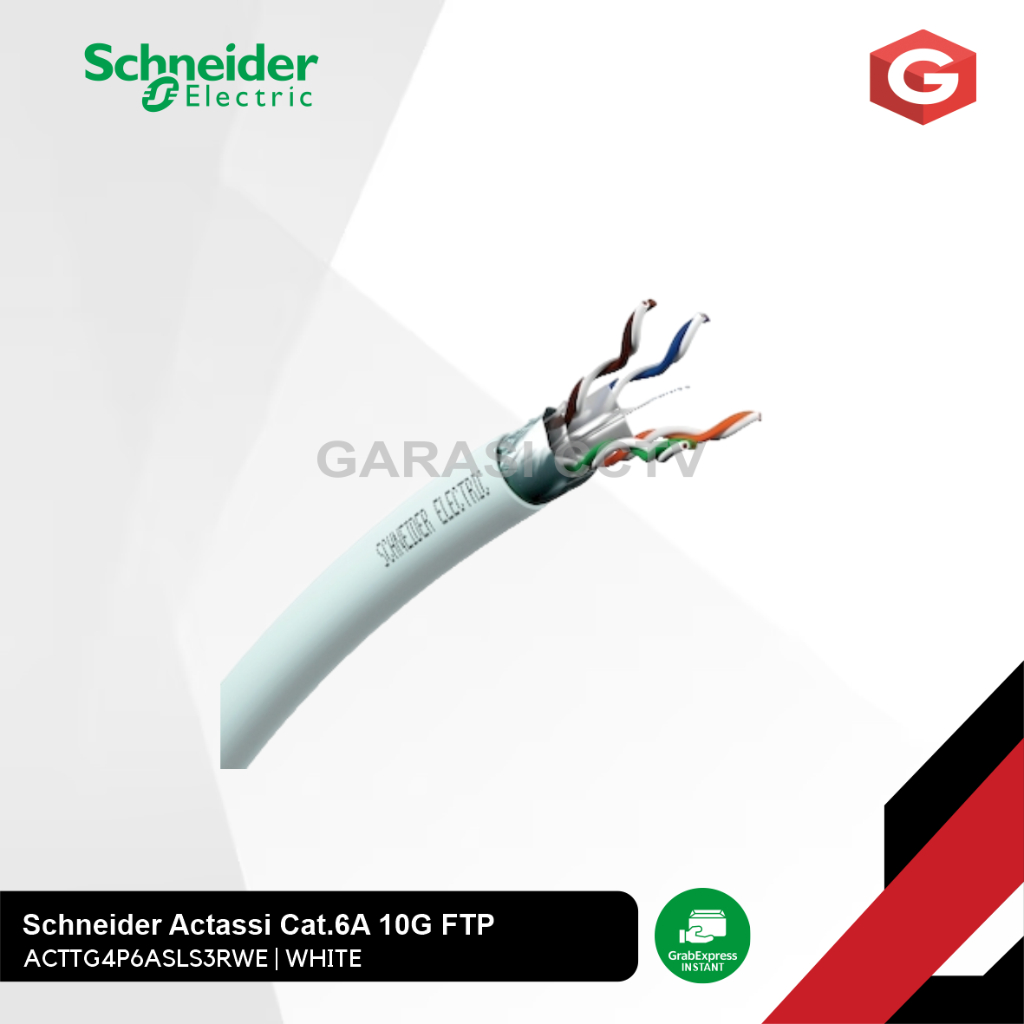 Schneider UTP Cat.6A Actassi ACTTG4P6ASLS3RWE FTP 10 กรัม | Shopee Thailand