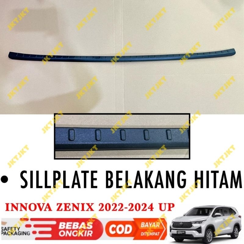 Hitam Innova Zenix Rear Sillate 2022 2023 2024 2025 Sporty Black ...