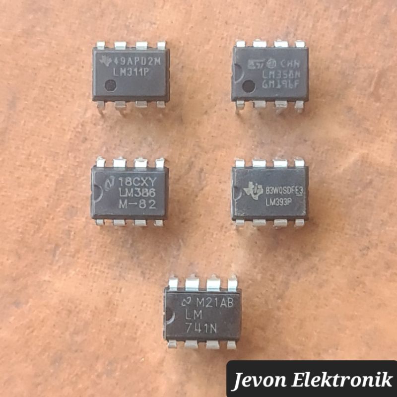 Ic ทรานซิสเตอร์ LM 311 358 286 393 741 SOP-8 LM311 LM358 LM386 LM393 ...