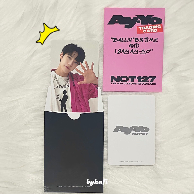 โฟโต้การ์ด TC PC Official AYYO AY-YO AY YO Ver. A B TAEIL YUTA DOYOUNG ...