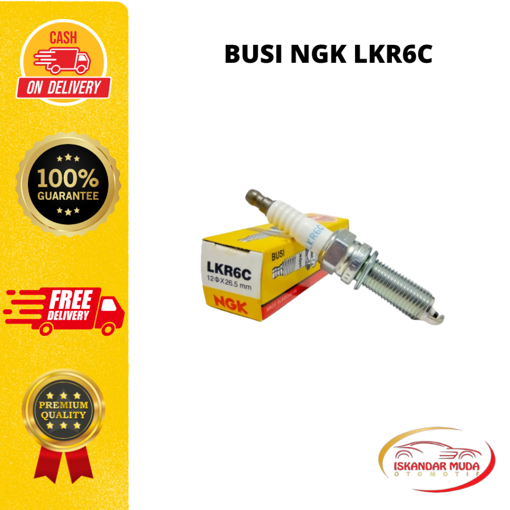หัวเทียน Ngk LKR6C ของแท้ 100% | Shopee Thailand