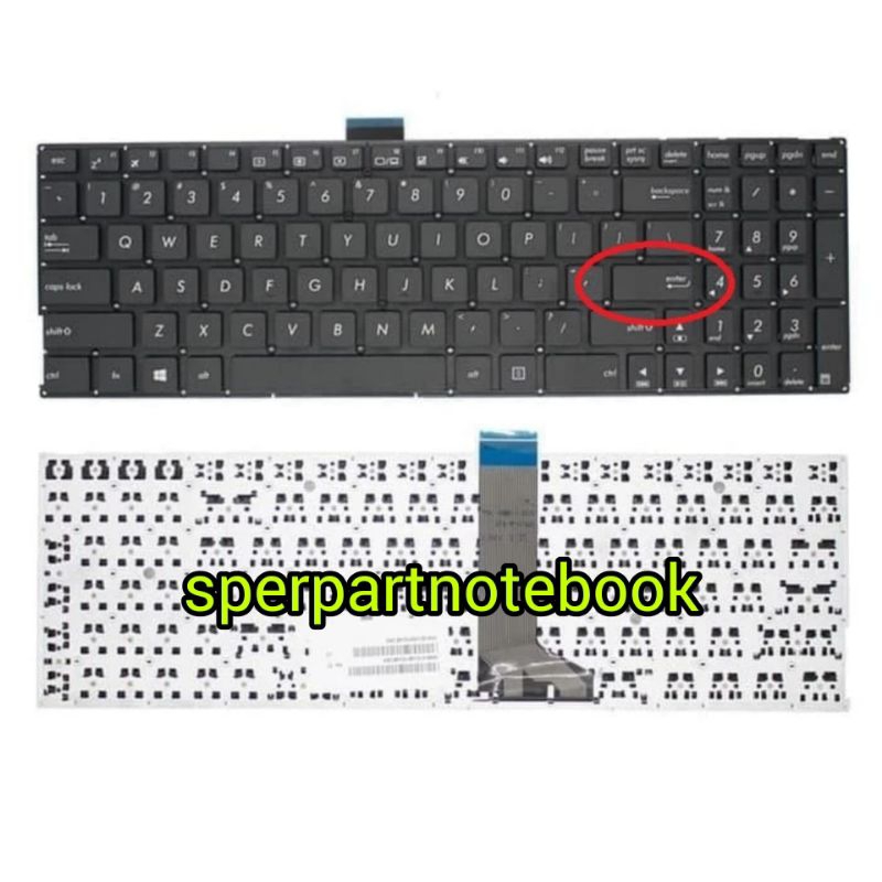 คีย์บอร์ด ASUS X503 X503M X551 X551C X553 X553M X554 X554L X555 X555LA ...