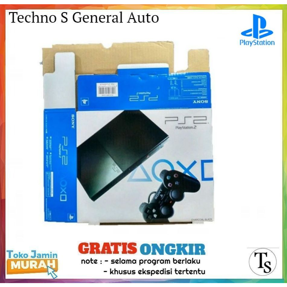 Mesin PS2 Slim Box Box - Sony PS2 PS2 เครื่องกระดาษแข็ง | Shopee Thailand