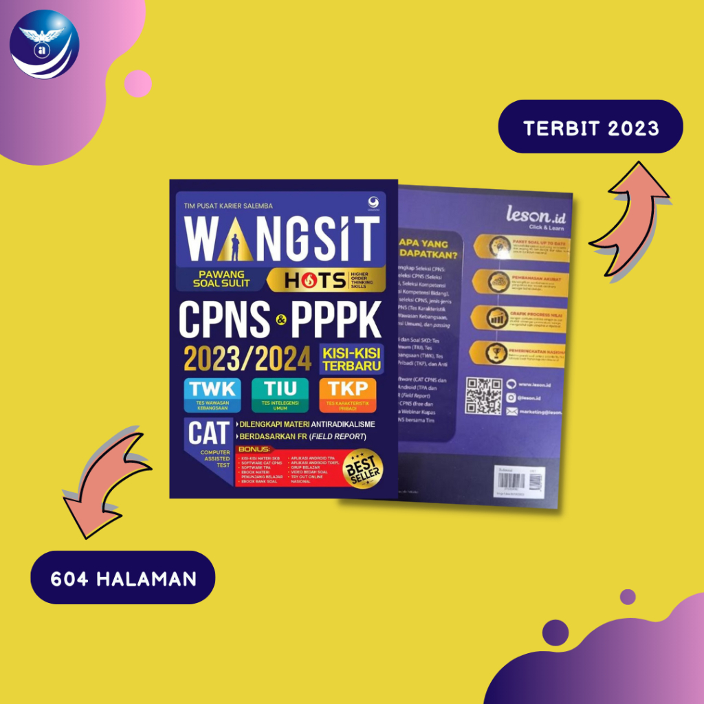 หนังสือ Wangsit HOTS CPNS & PPPK 2023/2024 - ทีมศูนย์อาชีพ Salemba ...