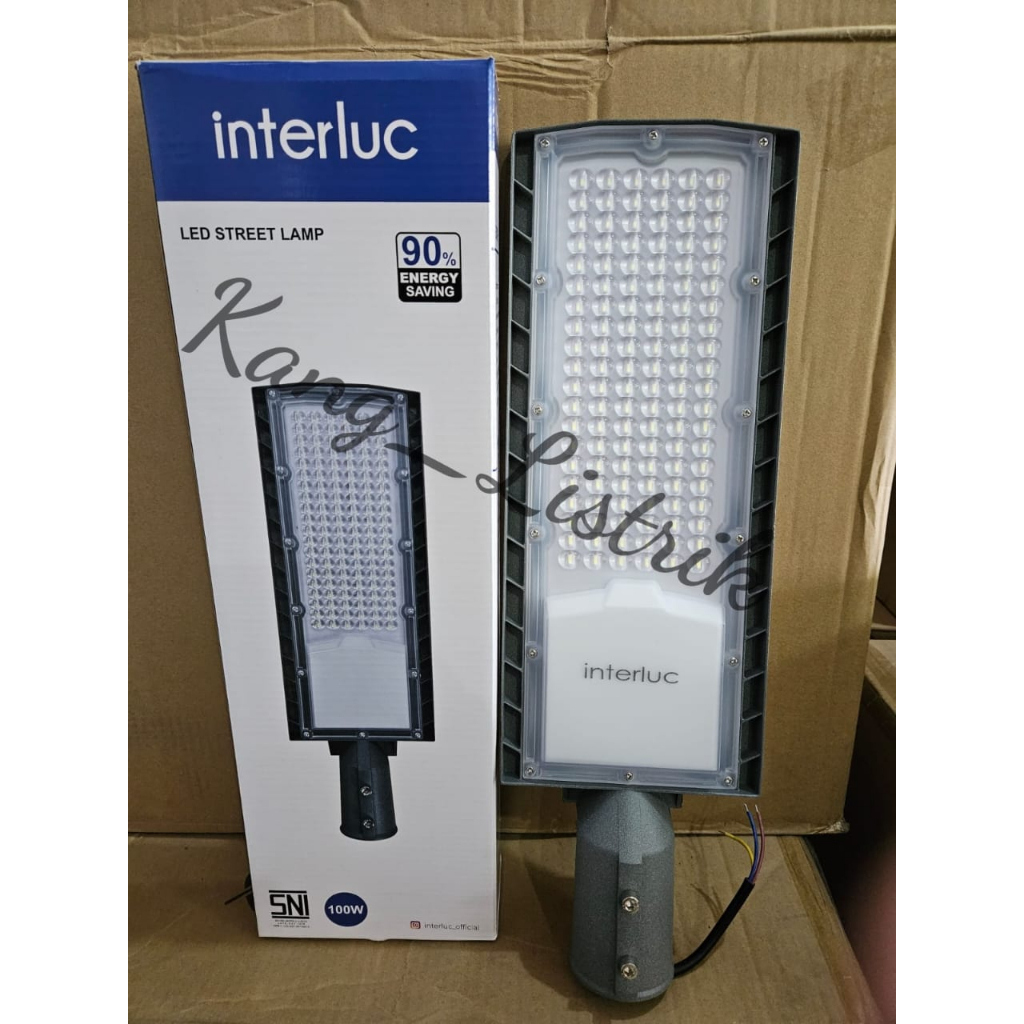 ไฟถนน 100W INTERLUC / 100W LED PJU หลายสายตา | Shopee Thailand