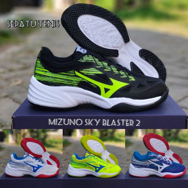 Mizuno Sky Blaster 2 รองเท้าเทนนิส รองเท้าแบดมินตัน นําเข้าจากเวียดนาม ...