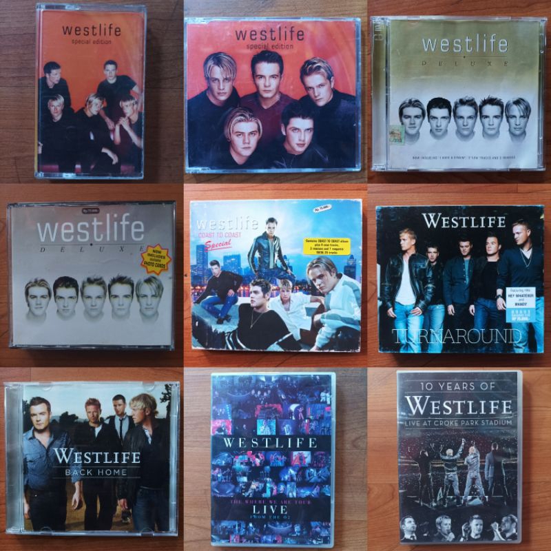 Westlife BMG Special Edition Deluxe Edition CD Cassette Coast To Coast ...
