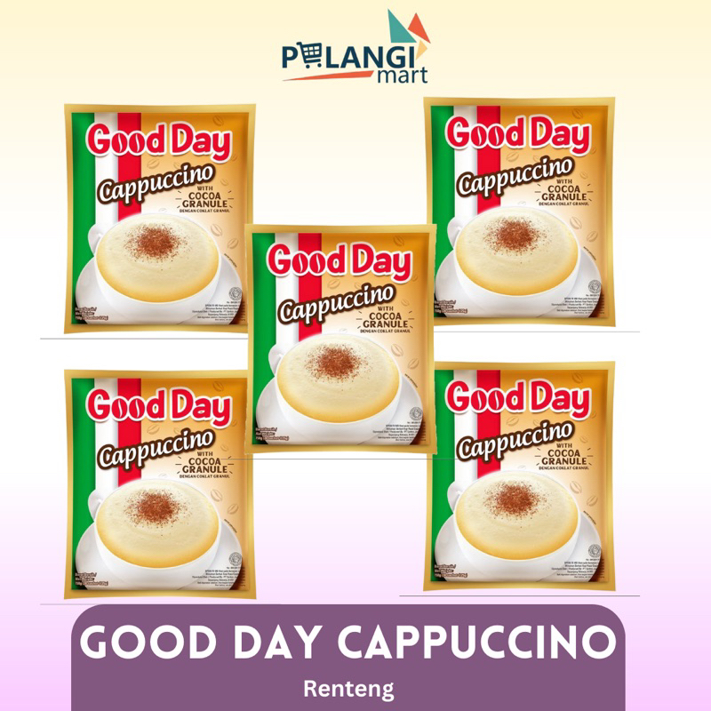 GOOD DAY CAPPUCCINO RENTENG CONTENTS 10 X 25 GR | Shopee Thailand